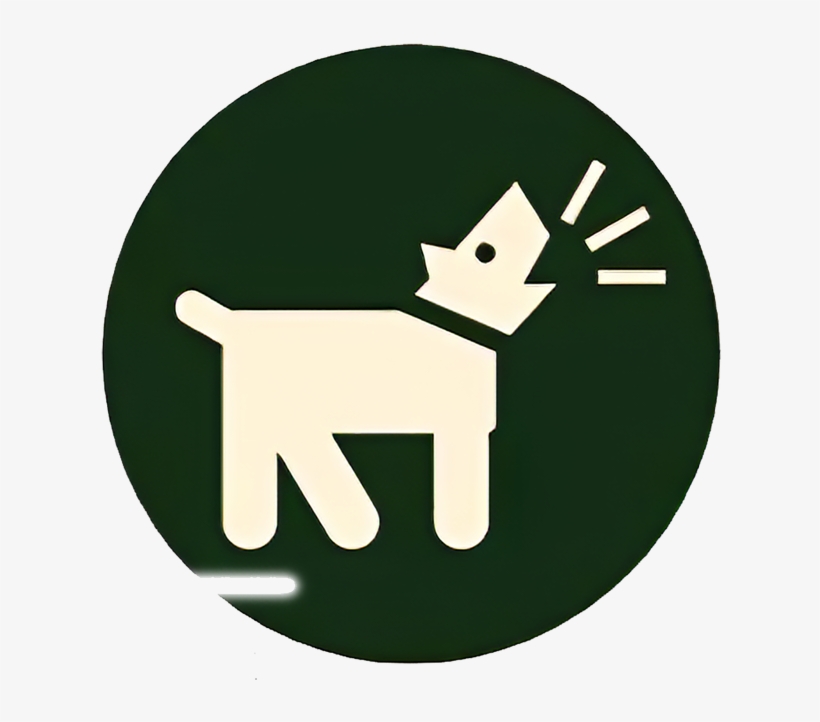 Log In To Read - Barking Dog Sign - 675x675 PNG Download - PNGkit