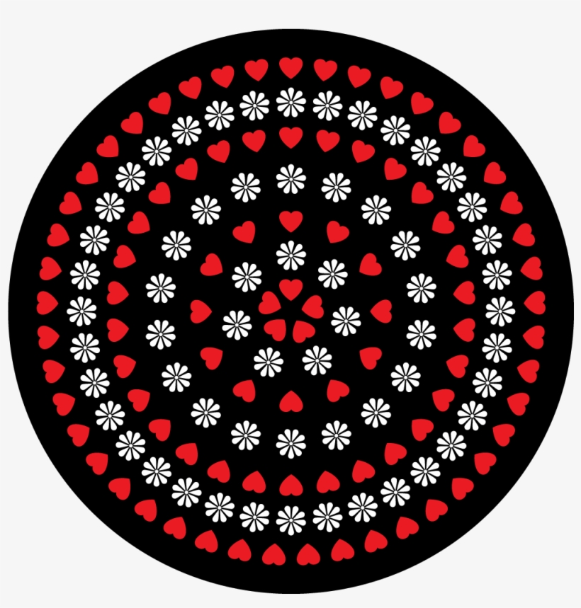 Apollo Design C2-1173 Synchronized Heart Glass Pattern - Polish Pottery ...