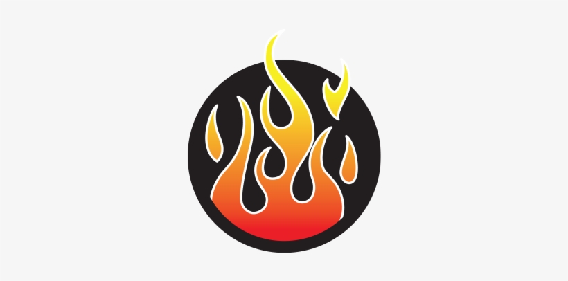 Hw Flames - Hot Wheels Flames Logo - 406x330 PNG Download - PNGkit