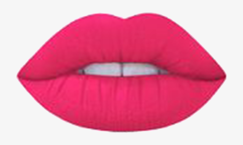 Pink Lips Women's Printed Crop Top - Lime Crime Matte Velvetines ...