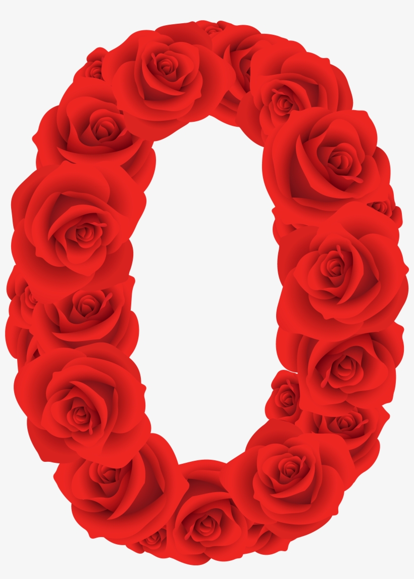 Gifs Y Fondos Pazenlatormenta - Red Roses Numbers - 449x600 PNG ...