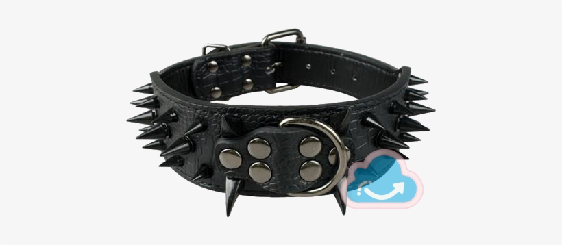 Sharp Spiked Studded Leather Dog Collar - Benala Pet Dog Collar ...