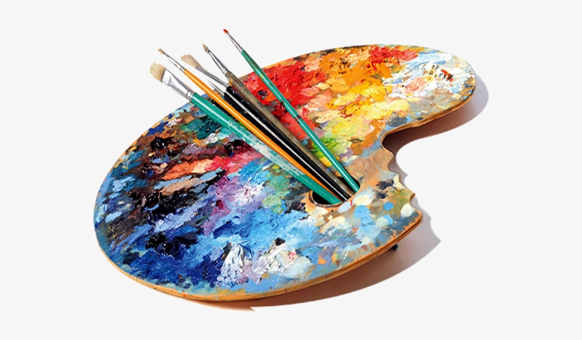 Artist Colour Palette Png - 600x398 PNG Download - PNGkit