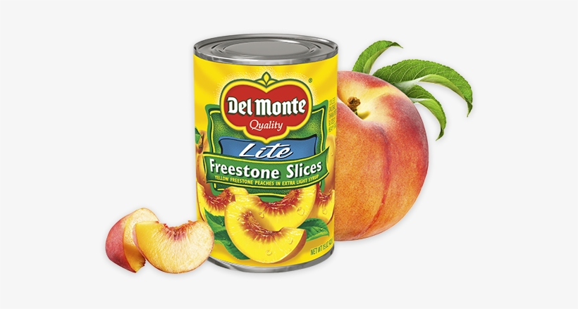 Sliced Freestone Peaches - Del Monte Lite Sliced Yellow Cling Peaches ...