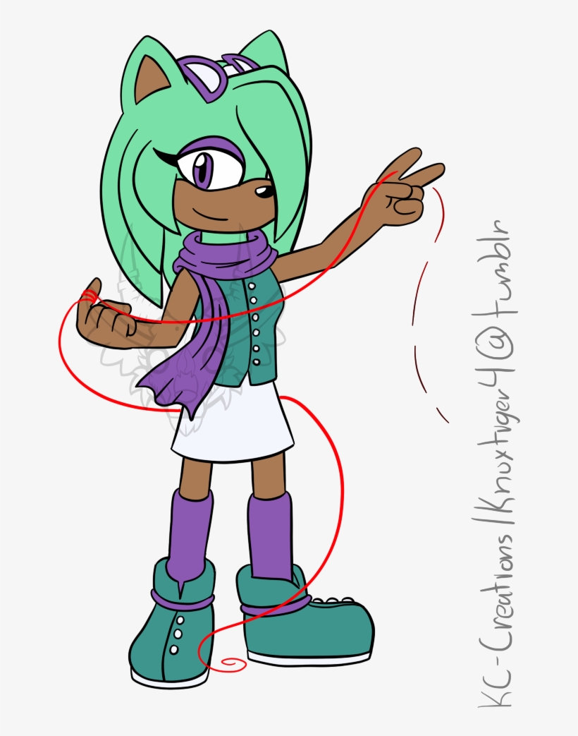 Comm- Red String Of Fate - Cartoon - 787x1069 PNG Download - PNGkit