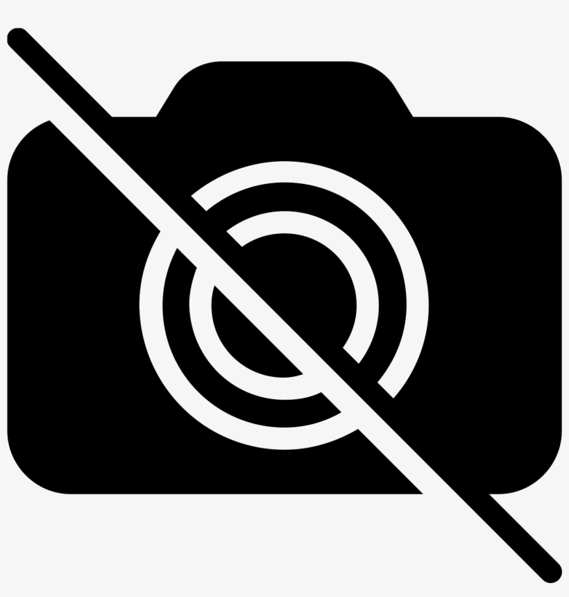 No Camera Filled Icon - No Credit Card Icon - 1600x1600 PNG Download ...