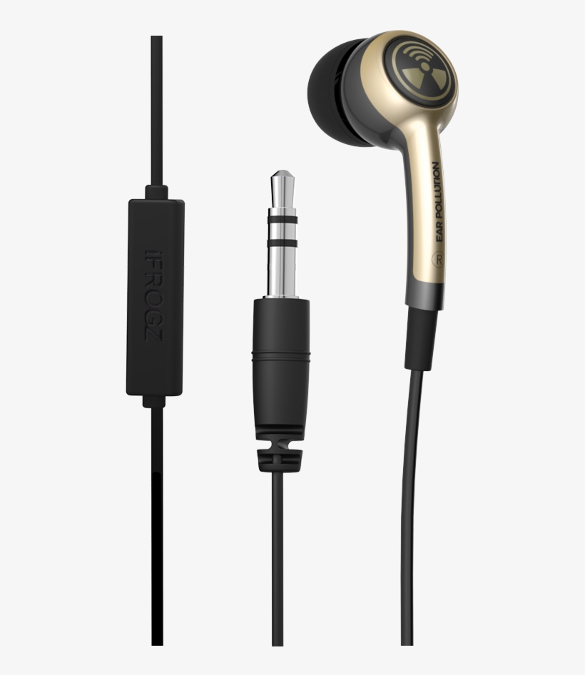 Zagg Ifrogz Earpollution Plugz Earbuds With Mic - Silver - 683x1149 PNG ...