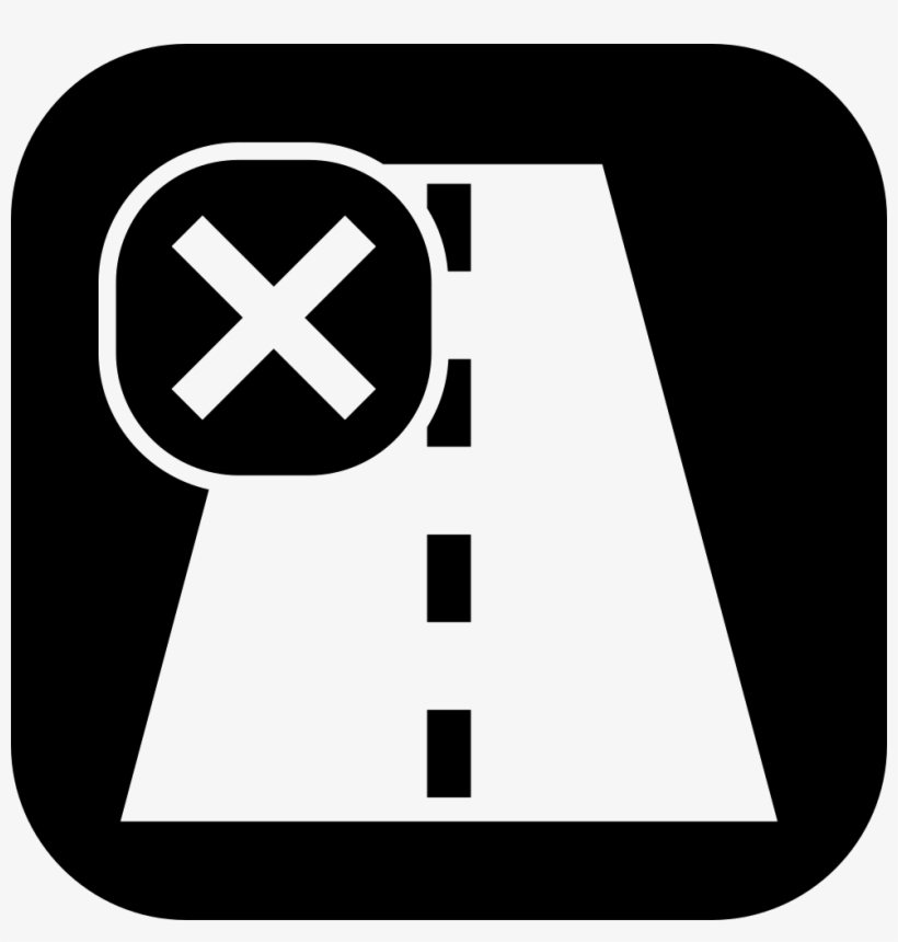 Not Allowed Route - Icono Ruta - 980x980 PNG Download - PNGkit