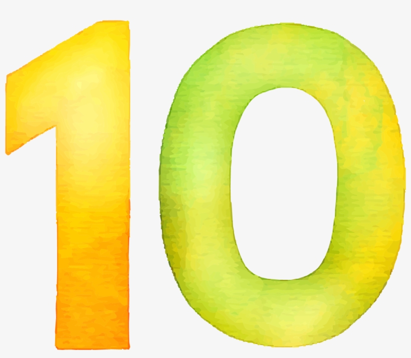 10 Number Png Royalty-free Image - Circle - 1944x1776 PNG Download - PNGkit