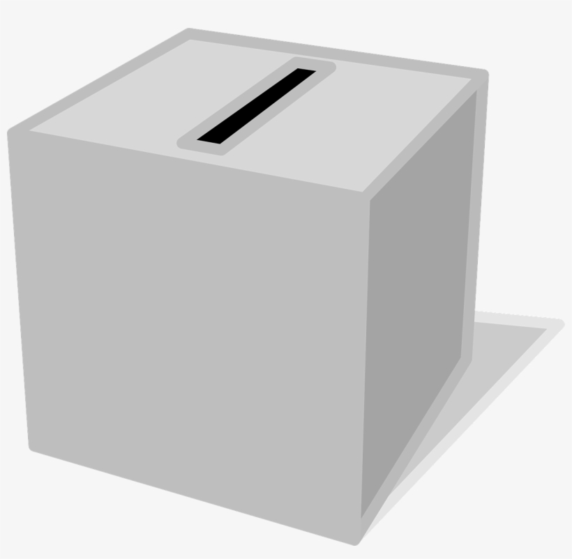 Download Transparent Election Vote Box Ballot Voting Png Image - Clip Art Drop Box - PNGkit