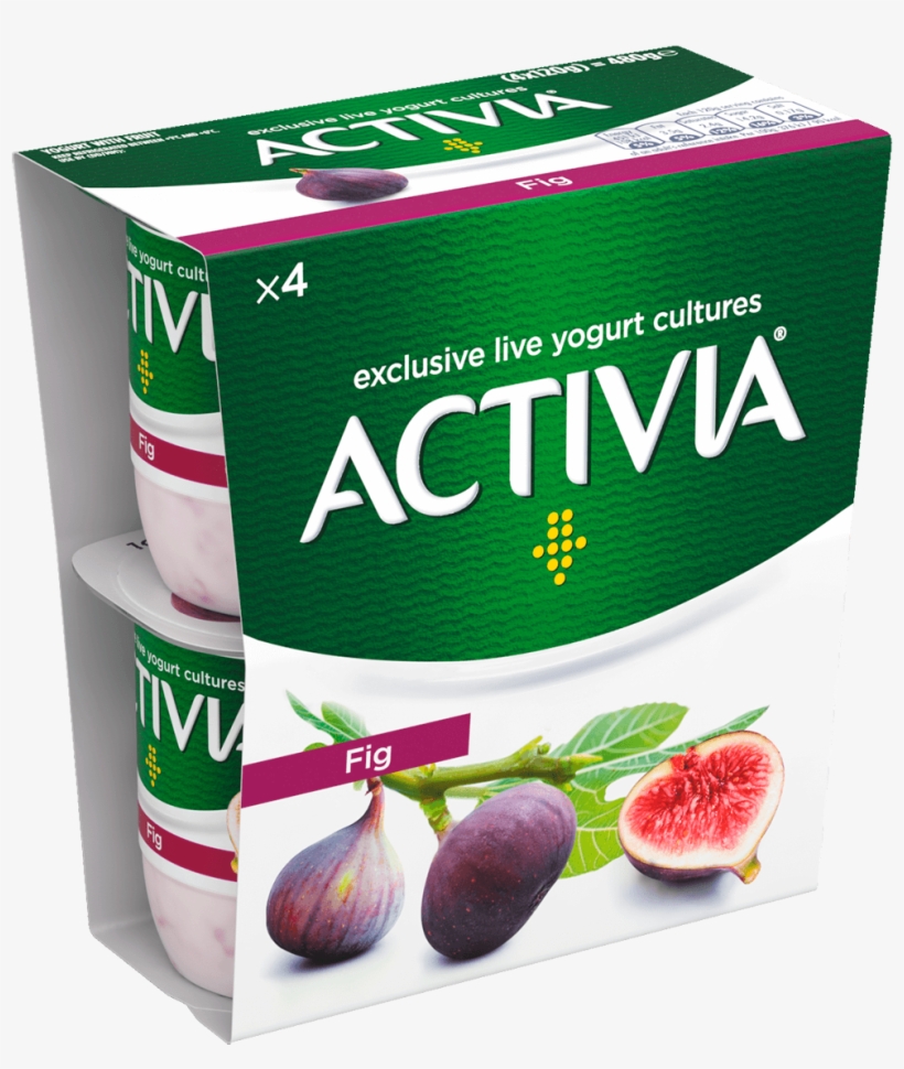 Activia Fig - Activia Strawberry Yogurt - 993x1126 PNG Download - PNGkit