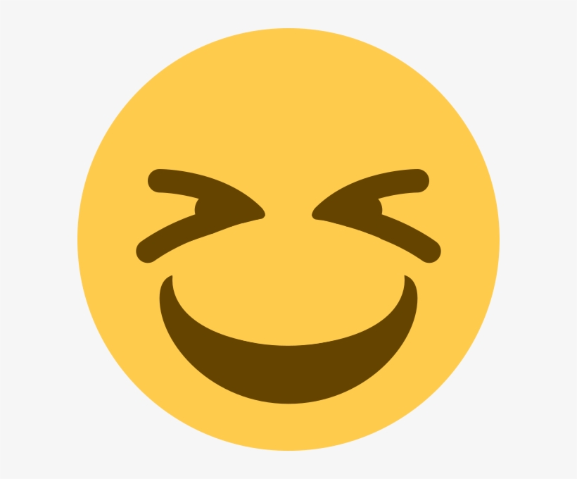 Smiling With Eyes Shut Tight Clip Art - Smiley Face Cross Eyes ...