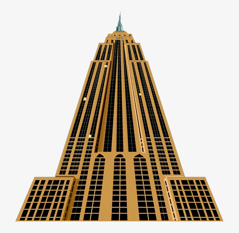 Dark Yellow City City Skyscraper Building With 3d Effect - Dr Johnson's ...