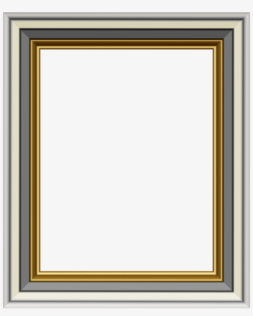 Silver Frame Png - 6653x8000 PNG Download - PNGkit