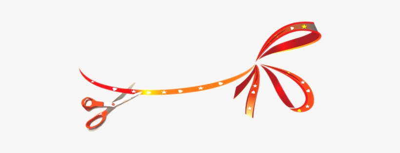 Opening Ribbon Png - Inauguration Ribbon Png - 523x246 PNG Download ...