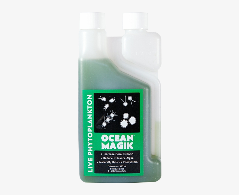 Image - Oceanmagik Live Phytoplankton 8oz - 600x600 PNG Download - PNGkit