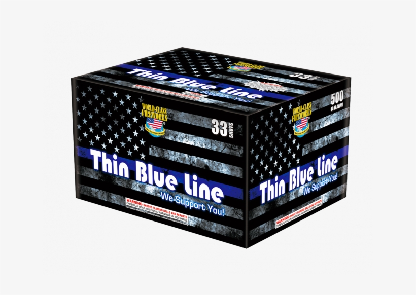 Thin Blue Line - Thin Blue Line Firework - 650x502 PNG Download - PNGkit