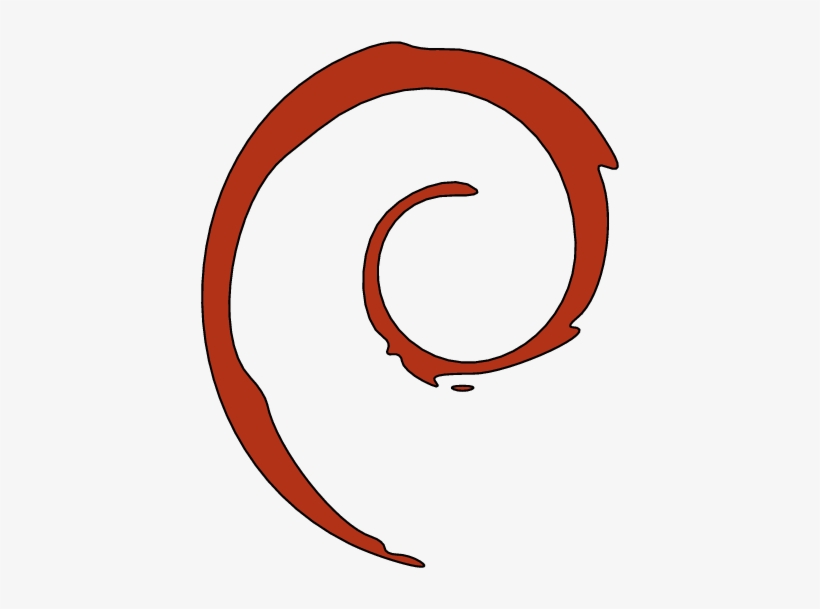 Debian Swirl - 420x529 PNG Download - PNGkit