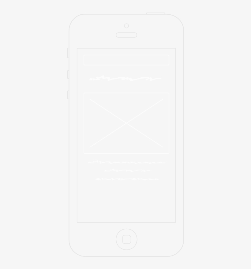 Phone Outline - Iphone - 400x800 PNG Download - PNGkit
