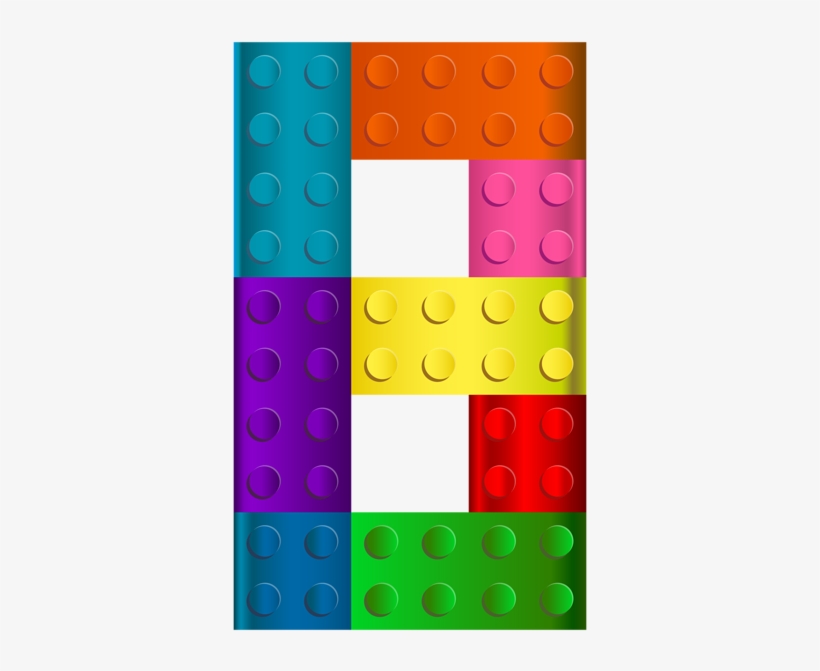 Download Transparent Lego Number Eight Png Transparent Clip Art Image ...