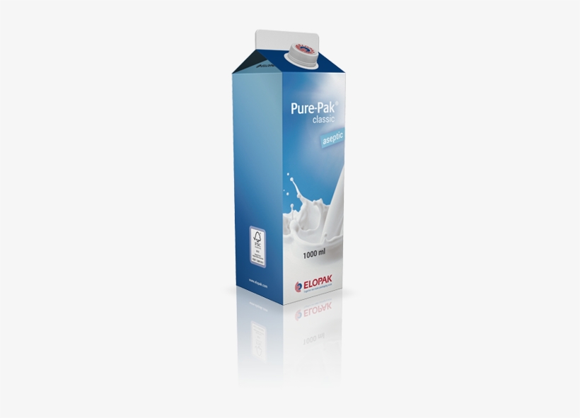 Pure-pak Classic Milk - Elo Pak Milk - 424x600 PNG Download - PNGkit