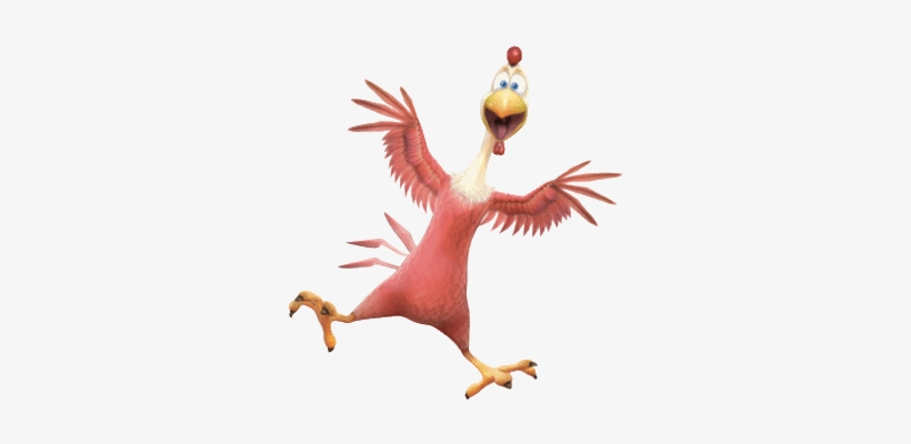 Peck The Rooster - Chicken From Back At The Barnyard - 400x400 PNG ...