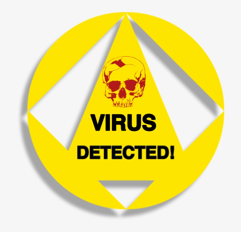 Virus Detected Logo Png - 840x806 PNG Download - PNGkit