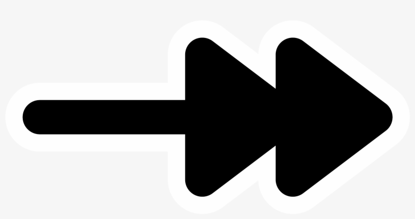 Primary Line Double Arrow End Clip Freeuse Download - Arrow - 2400x2400 ...