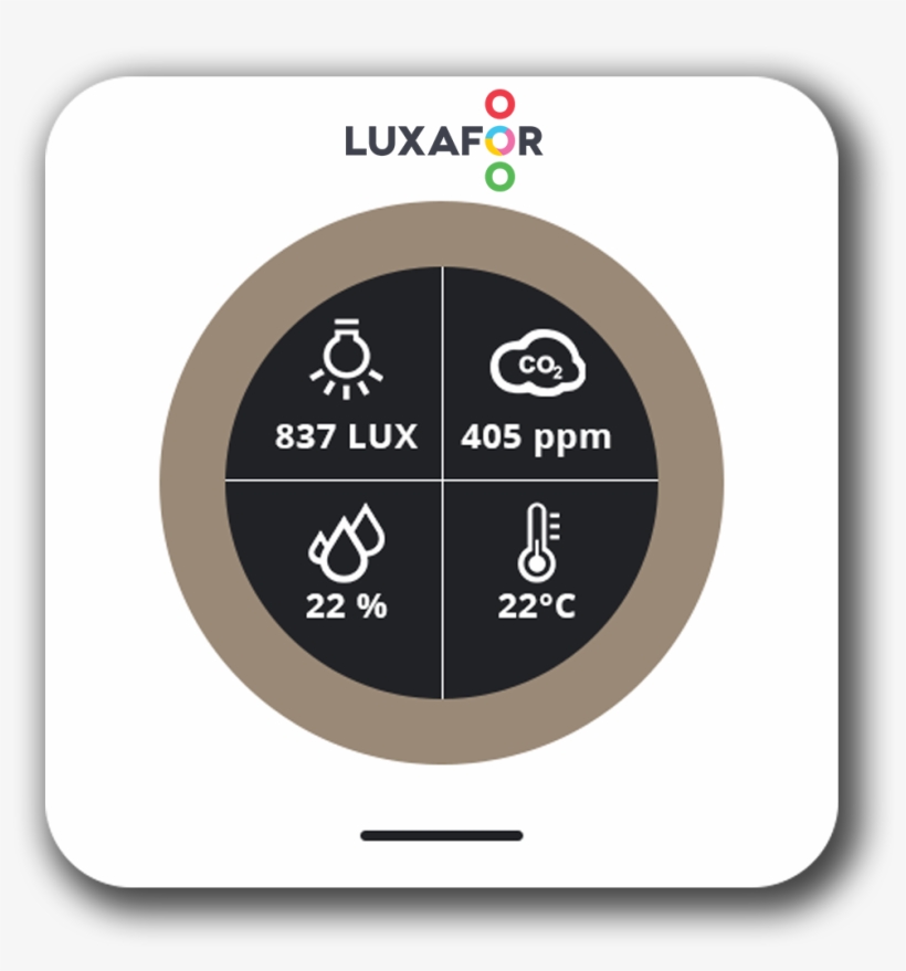 Luxafor - Circle - 995x1038 PNG Download - PNGkit