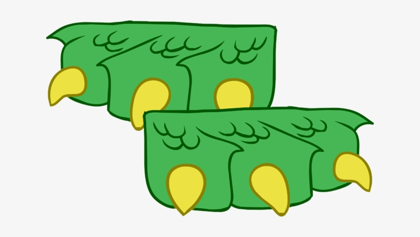 Swamp Deer Hooves Clipart