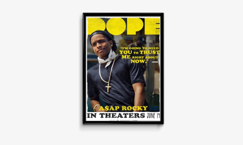 A$ap Rocky Dope Poster - Press Pass Collectibles Tony Revolori Dope ...