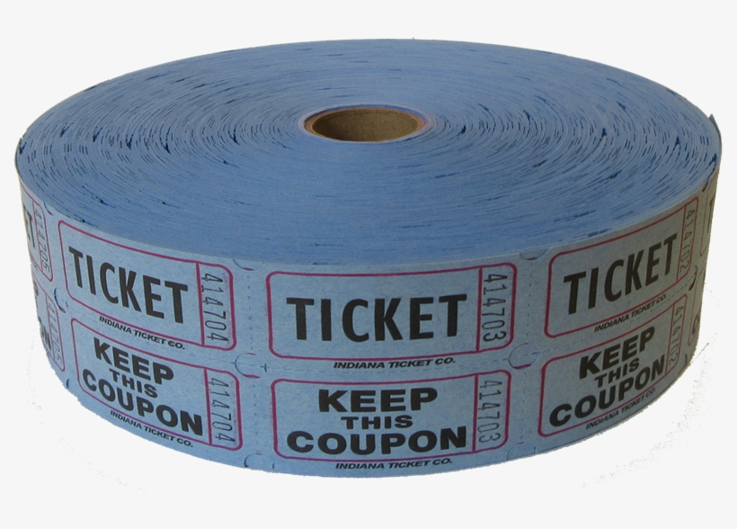 Download Transparent Yellow Double Raffle Ticket Roll - PNGkit