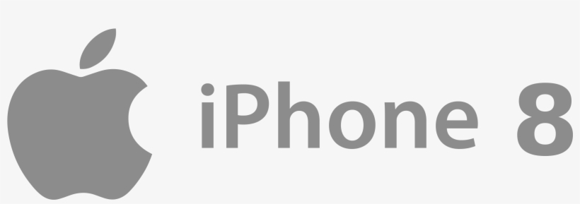 Iphone8 - Phone 8 Plus Logo - 3627x732 PNG Download - PNGkit