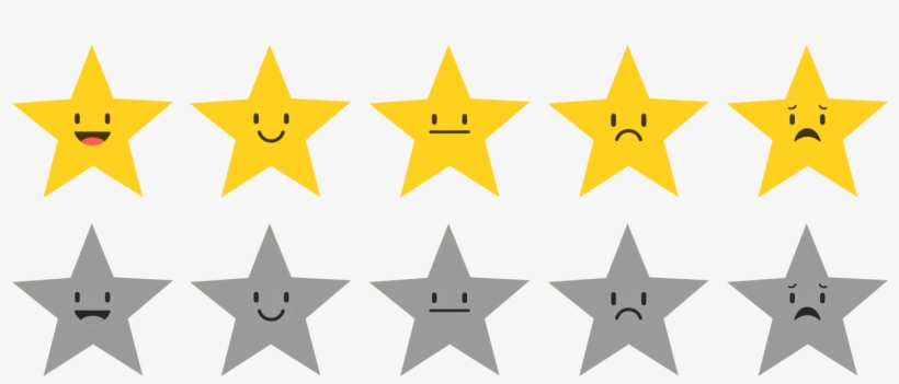 Star Rating Smiley - Typing Com Stars - 1472x600 PNG Download - PNGkit