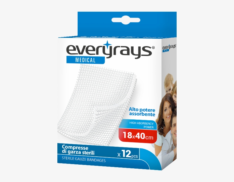 Everyrays Medical Cerotto In Tela Pelli Normali Lunga - 600x600 PNG ...