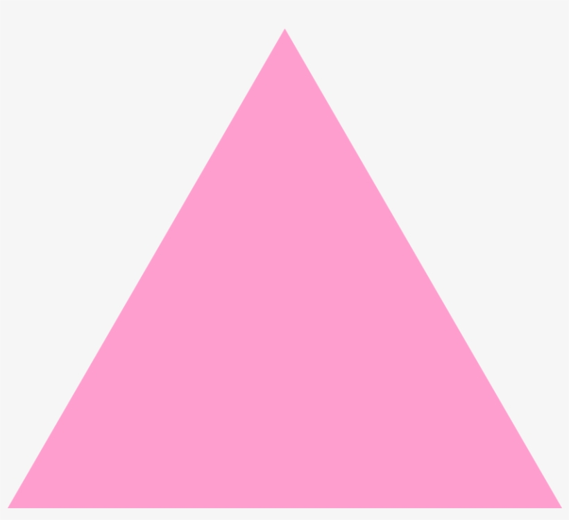Triangle Transparent Translucent - Pink Triangle Png - 864x768 PNG ...