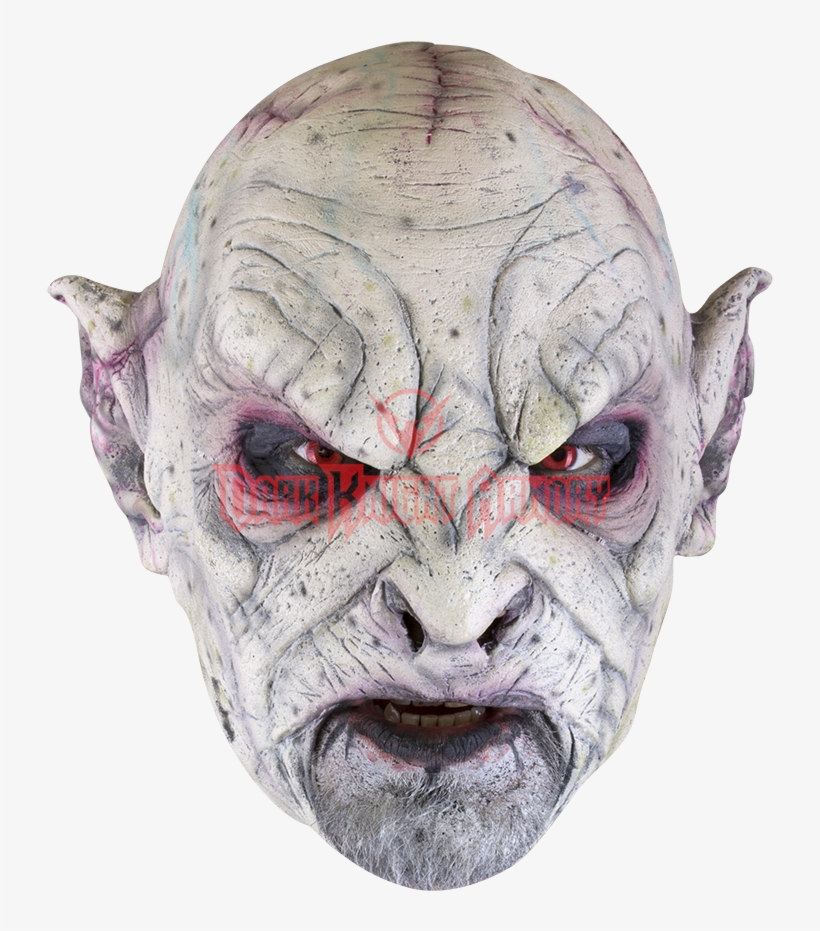 Download Transparent Monstrous White Orc Mask - Orc Mask - PNGkit