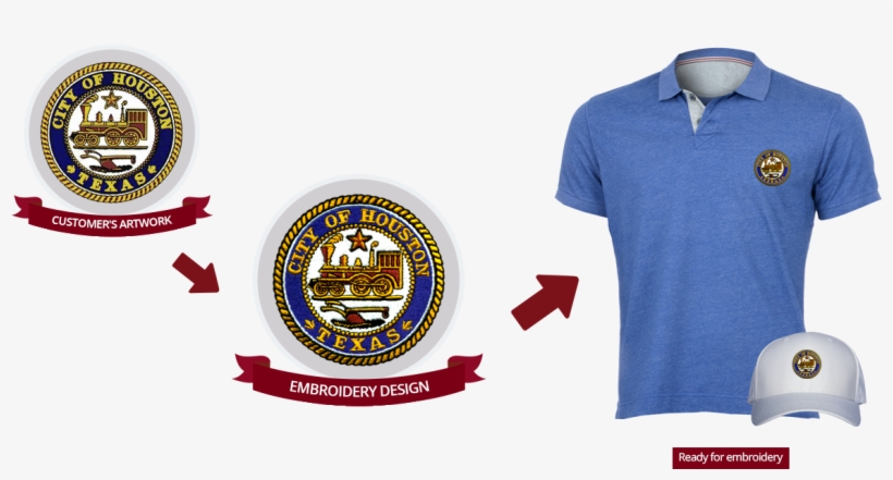 Left Chest And Cap Embroidery Digitizing - Embroidery Logo Designs Png ...