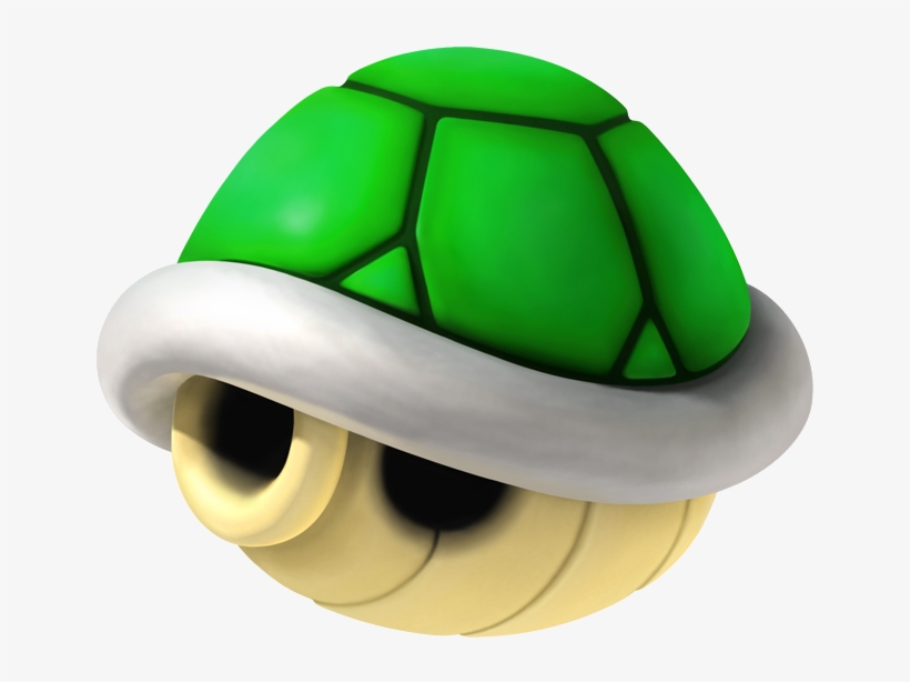 Green Shell Artwork - Super Mario Bros Turtle Shell - 656x550 PNG ...