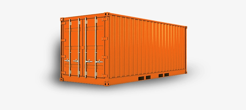 Orange Shipping Containers Png - 592x287 PNG Download - PNGkit