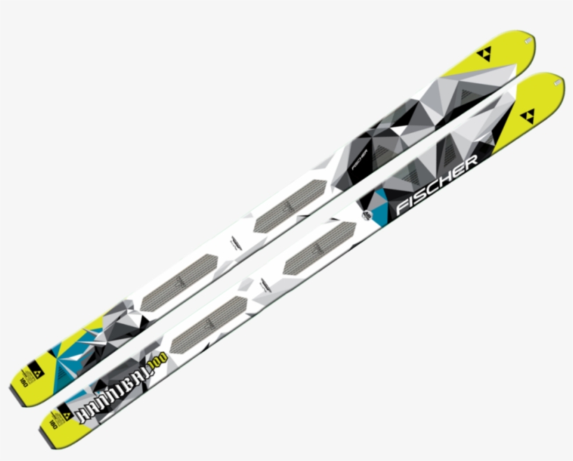 Fischer Hannibal 100 Backcountry Skis - 180 Cm - White/yellow ...
