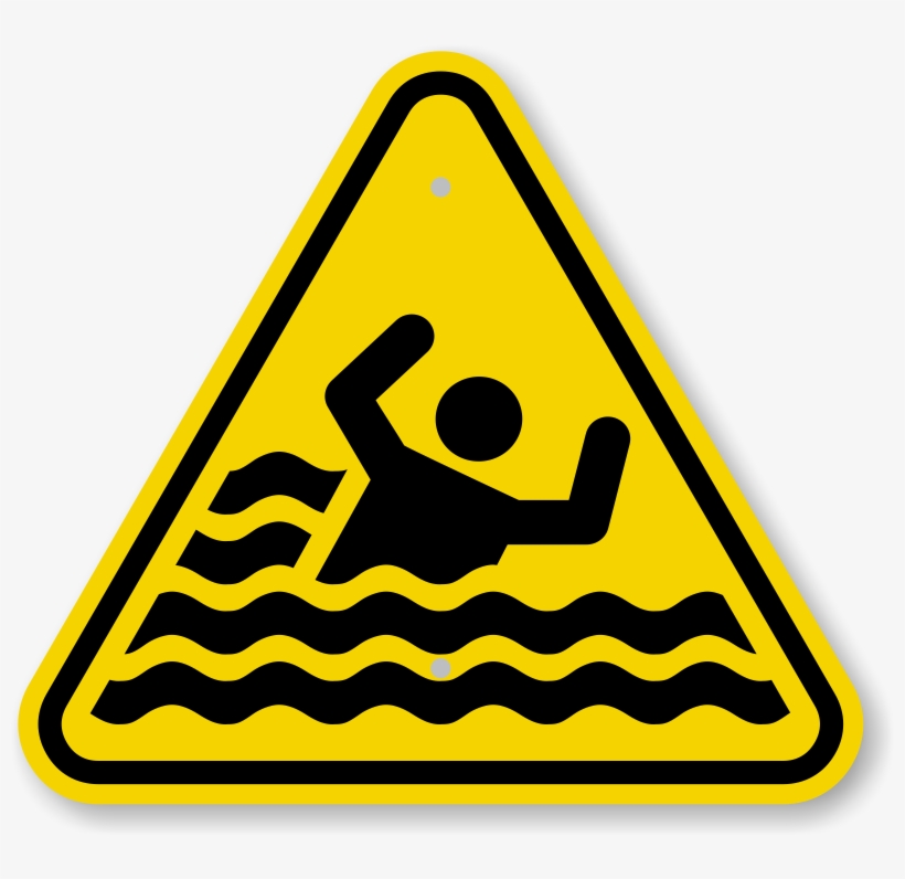 Iso Beware Of Drowning Symbol Warning Sign - Warning Symbols - 800x716 ...