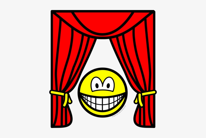 Theater Smile - Smiley Theater - 428x470 PNG Download - PNGkit