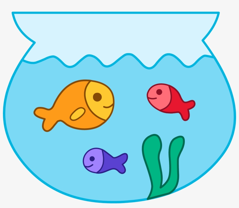 Tropical Fish Clipart Pet Fish - Fish In A Bowl Clipart - 5712x4699 PNG ...