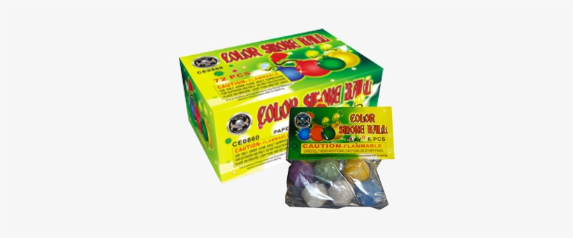 Download Transparent Color Smoke Balls Clay 6pk - Tnt Smoke Balls ...