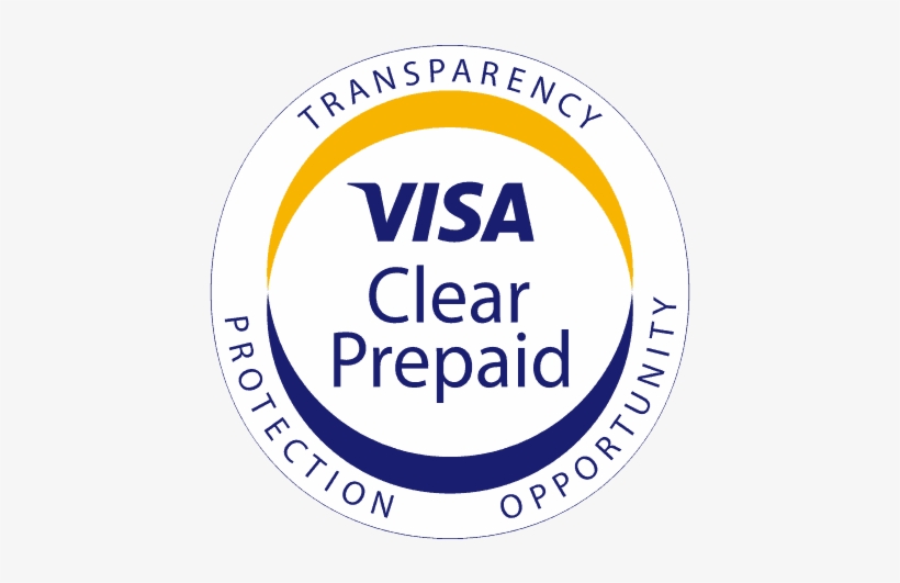 Visa Clear Prepaid Trans Rgb - Visa Inc. - 456x470 PNG Download - PNGkit