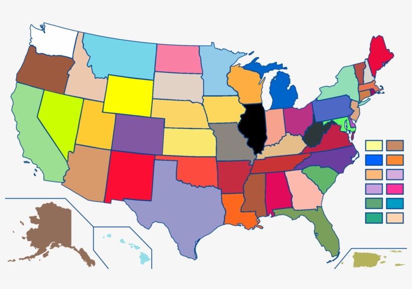 State Crayon Collection Map - 2020 Senate Election Map - 800x495 PNG ...