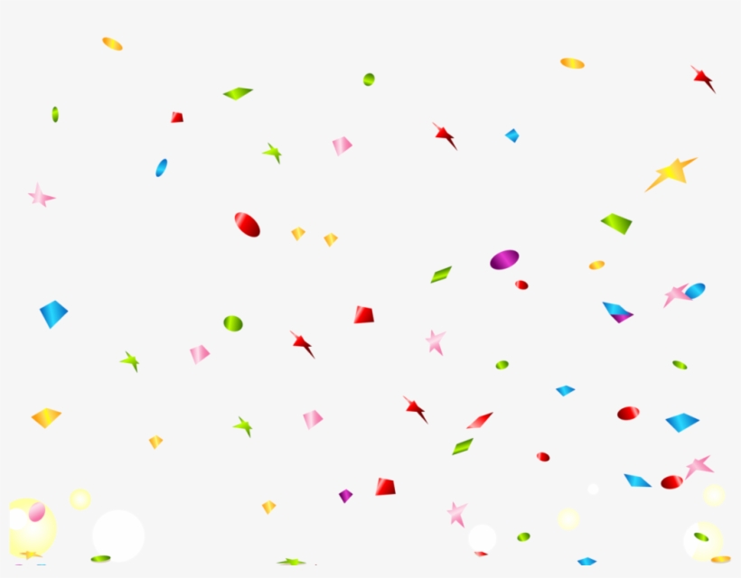 Overlay Transparent Confetti Png - 1024x768 PNG Download - PNGkit