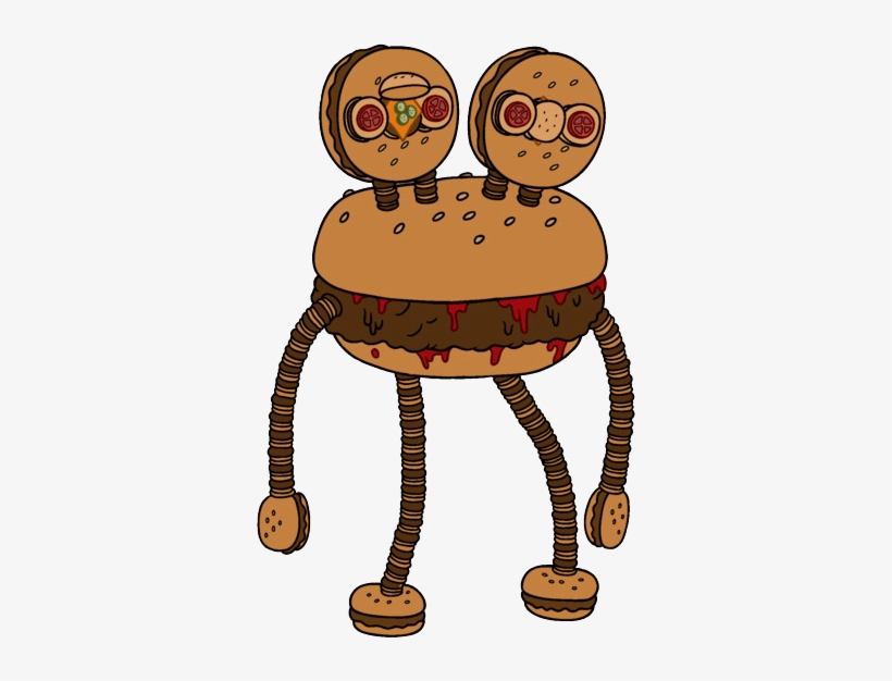 Adventure Time - Hamburger Monster - Adventure Time Hot Dog Monster ...