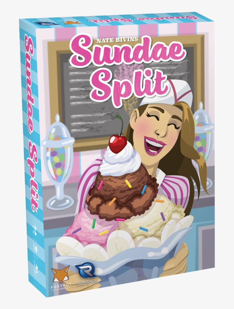 Build The Perfect Sundae - Sundae Split Board Game - 1000x1000 PNG ...